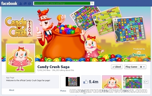 Candy Crush Saga is a very addictive Facebook game | Unsugarcoated Reviews