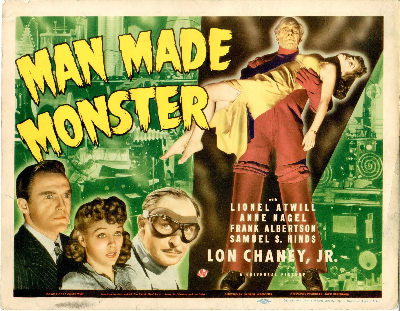 Bloody Pit of Rod: The Bloody Pit #79 - MAN MADE MONSTER (1941)