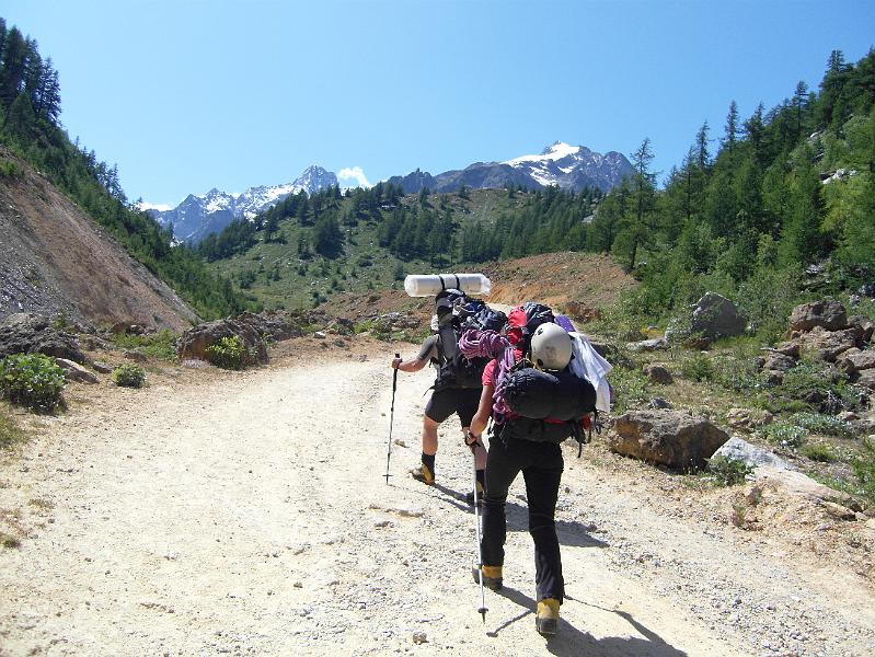RobyUltra: Punta Baretti (4006 mt) Monte Brouillard (4068 mt) 11-07-2009