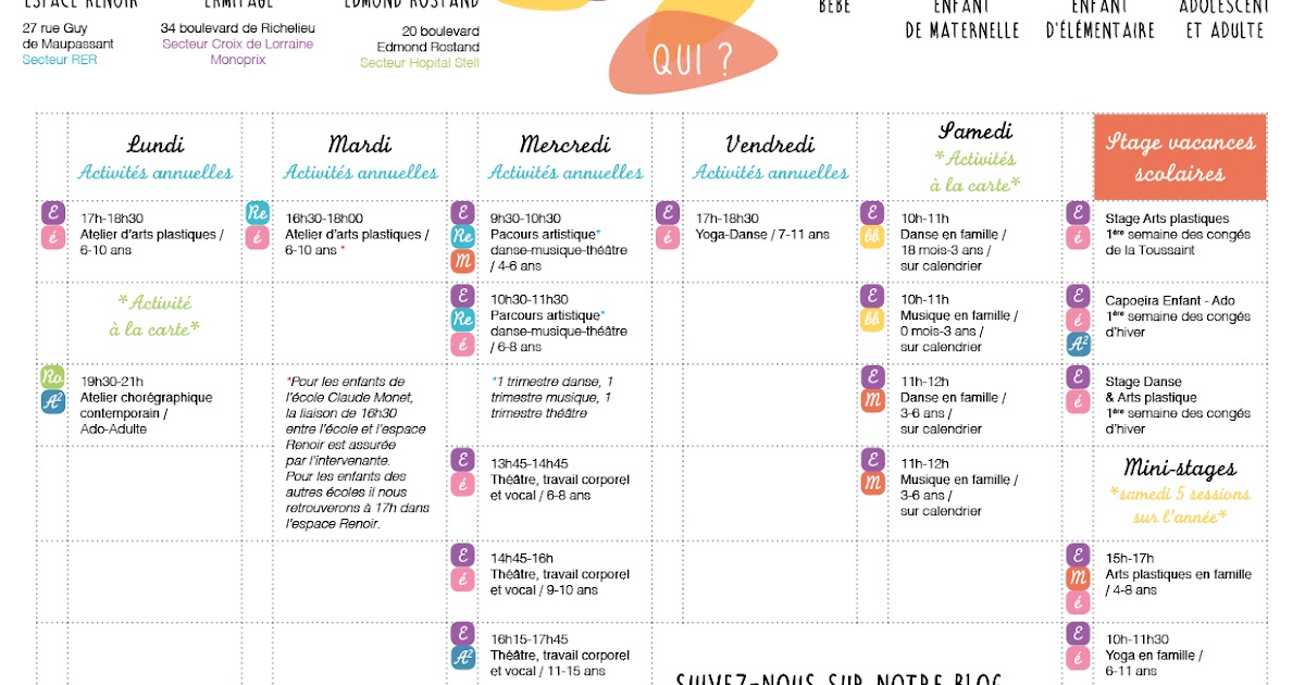 Demandez le programme