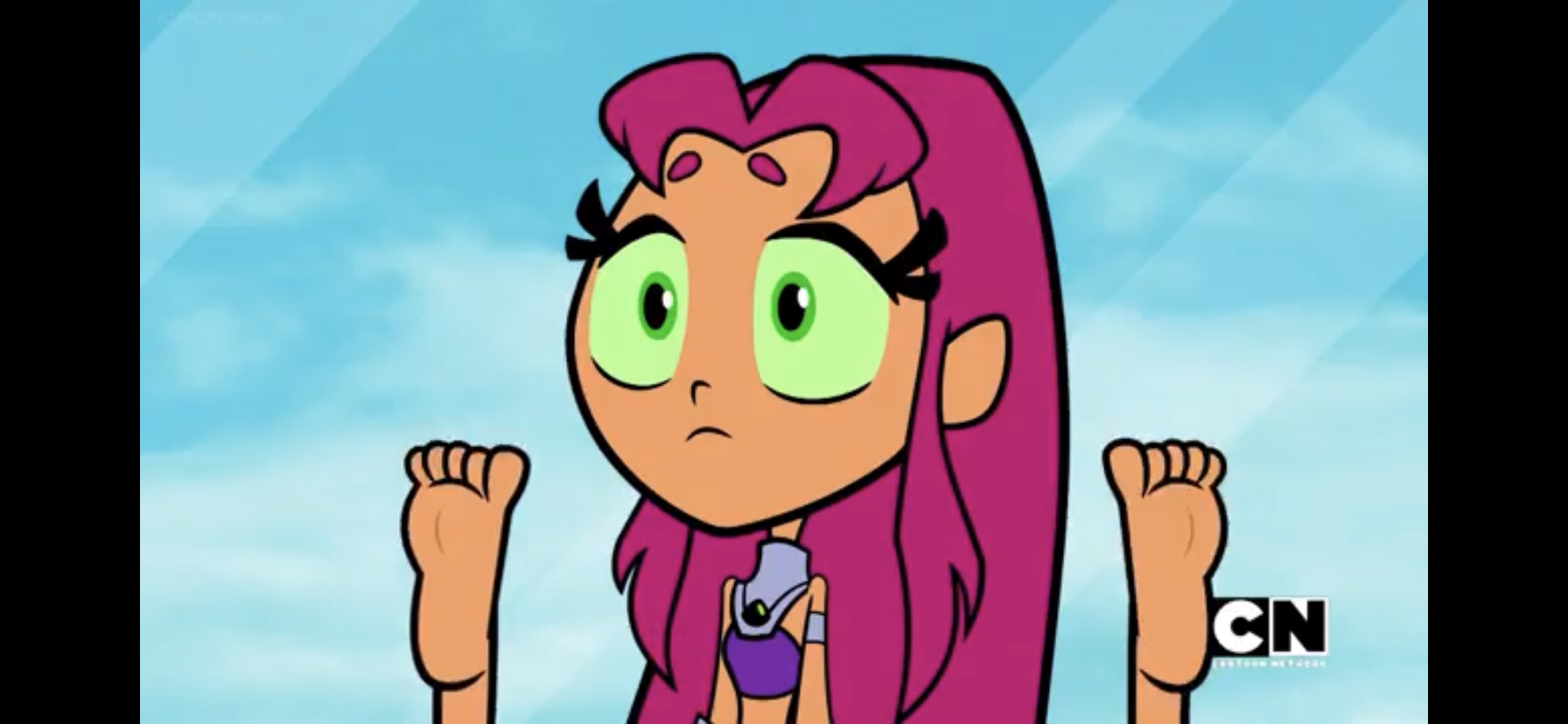 Anime Feet: Teen Titans GO!: Starfire