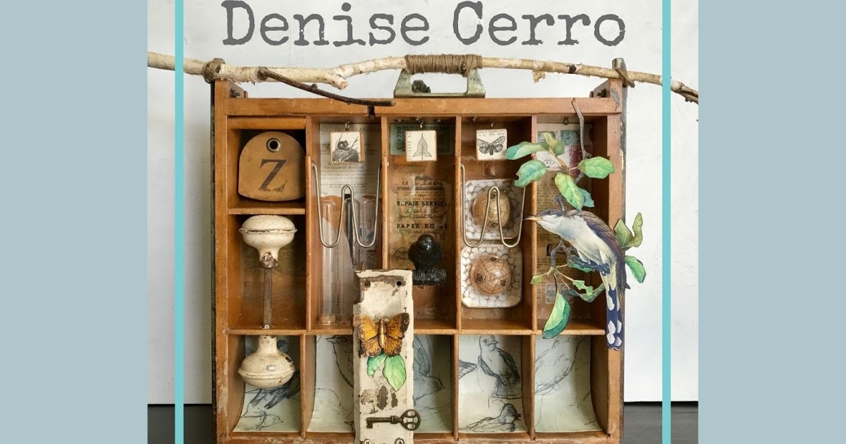 denise cerro: My Asseblge Art + The Encinitas Library...