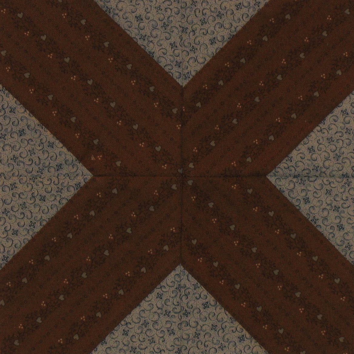 Connie's Crafts: Civil War Block 8 - Cotton Boll