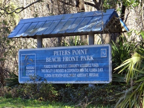Walkabout With Wheels Blog: Starting Our Bike Ride at Peter's Point Beach Front Park on Amelia ...