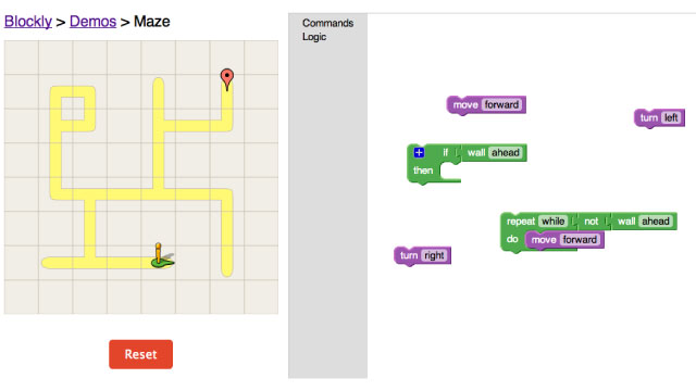 Google Blockly - Programação por Blocos | Aberto até de Madrugada