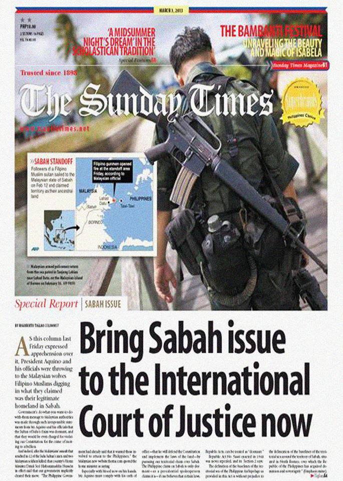 SABAH CLAIM SOCIETY: June 2013