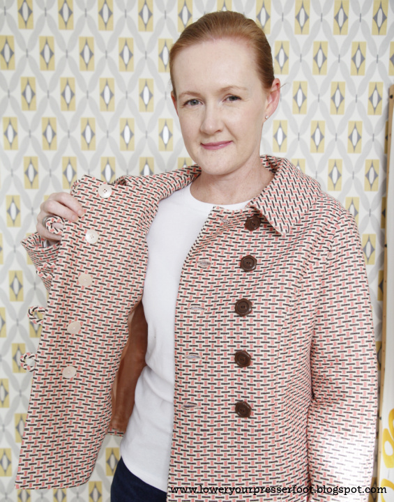 Completed UFO: Vintage Simplicity 6180 jacket | lower your presser foot