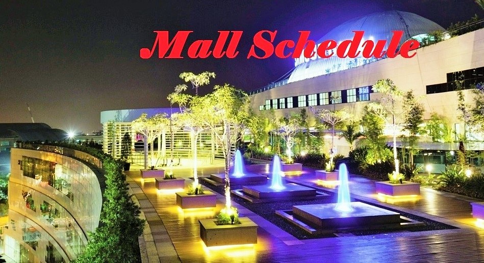 Manila Shopper: Undas 2019 Mall & Theme Parks Schedule