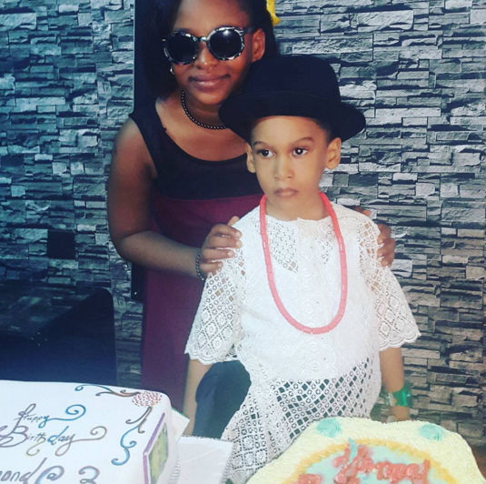Nollywood Actress Ronke Oshodi Oke's Son Rocks Igbo Native Attire At ...