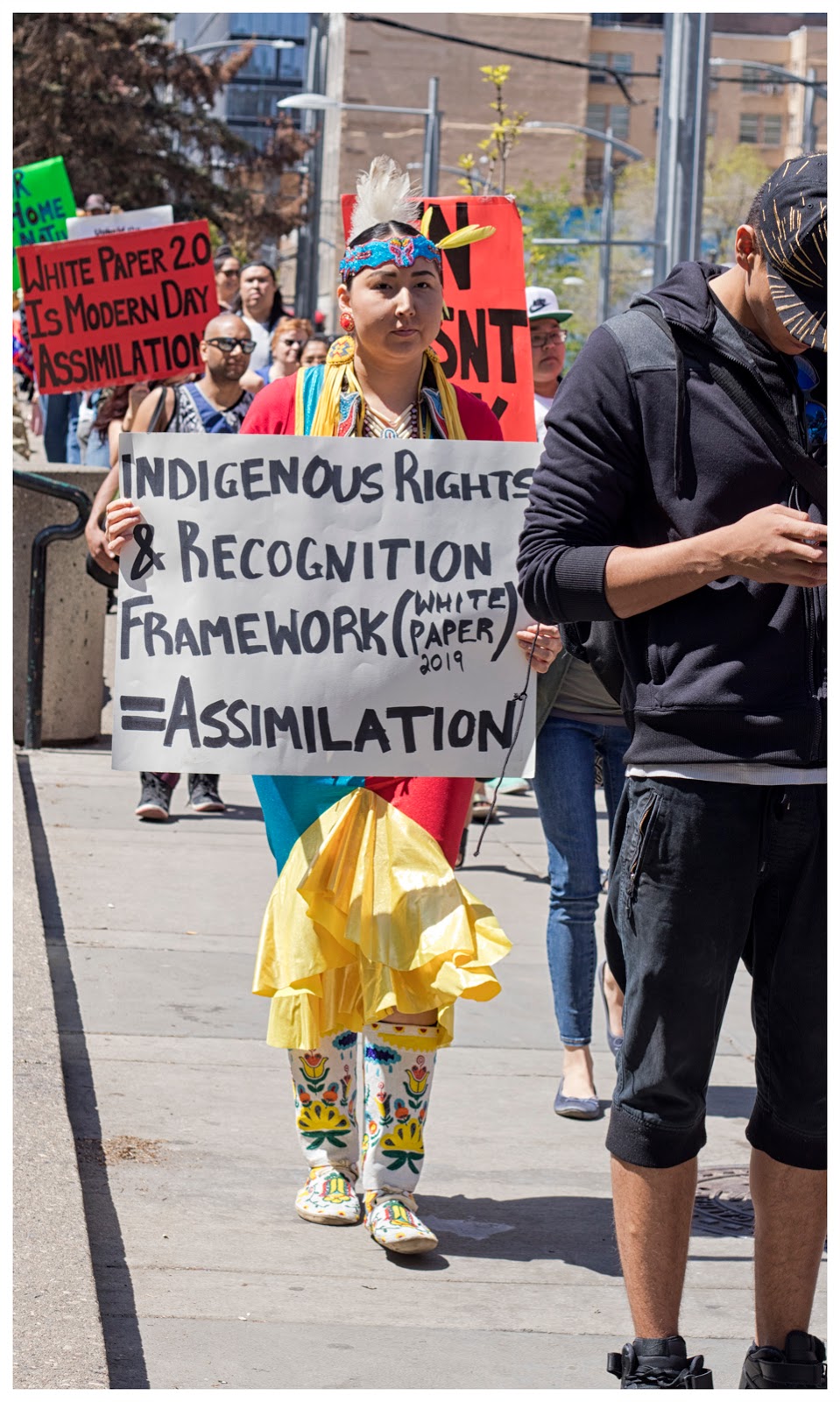 Wanderfull's Wanderings: Rally 4 Indigenous Rights