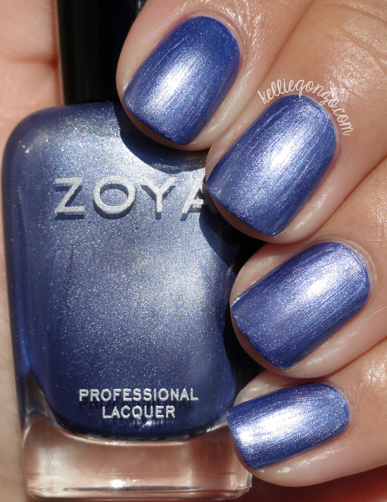 KellieGonzo: Zoya Holiday 2014 Wishes Collection Swatches & Review