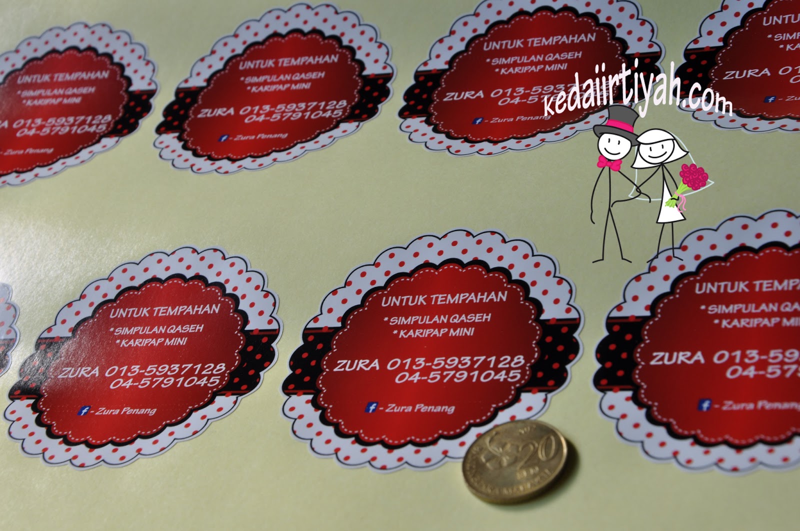 Sticker Cool - Tempah Sticker Online: Previous Order (STICKER WARNA) 1