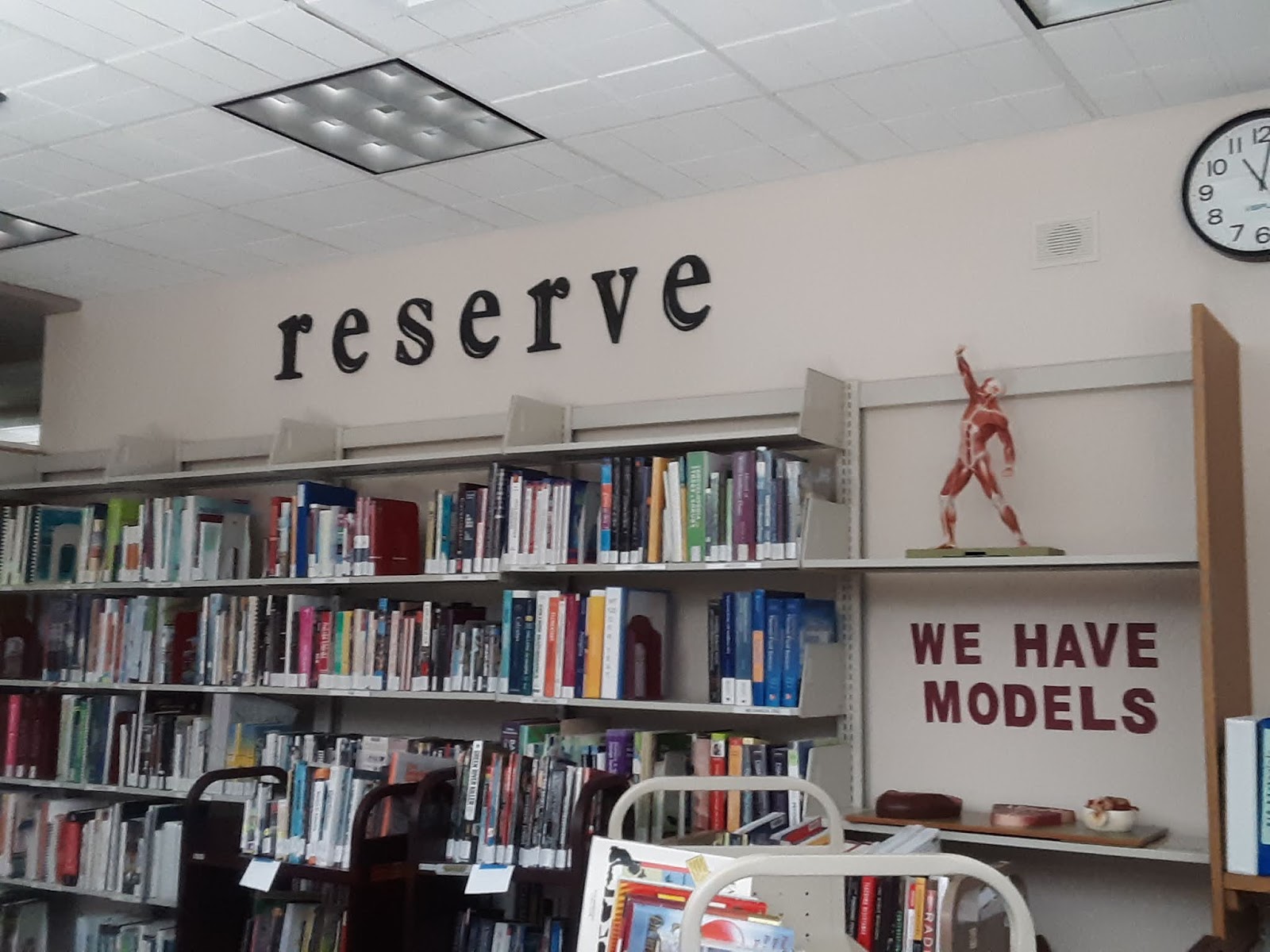 NHTI Learning Commons: Reserves in the Library