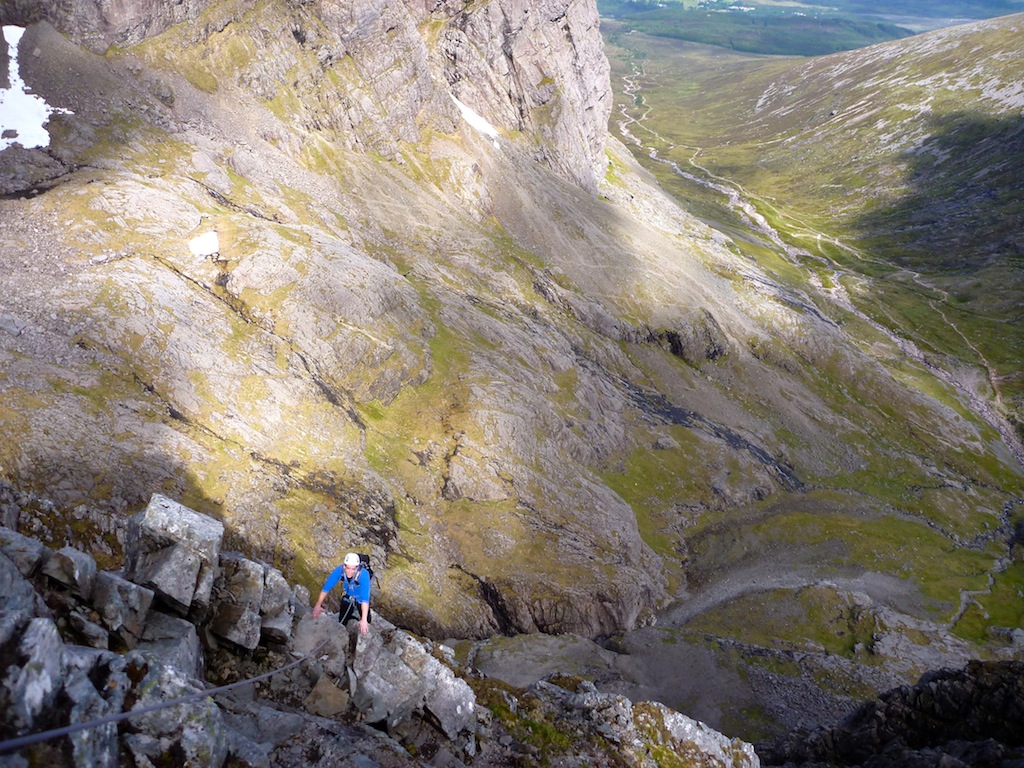Alan Halewood: Tower Ridge and Ledge Route