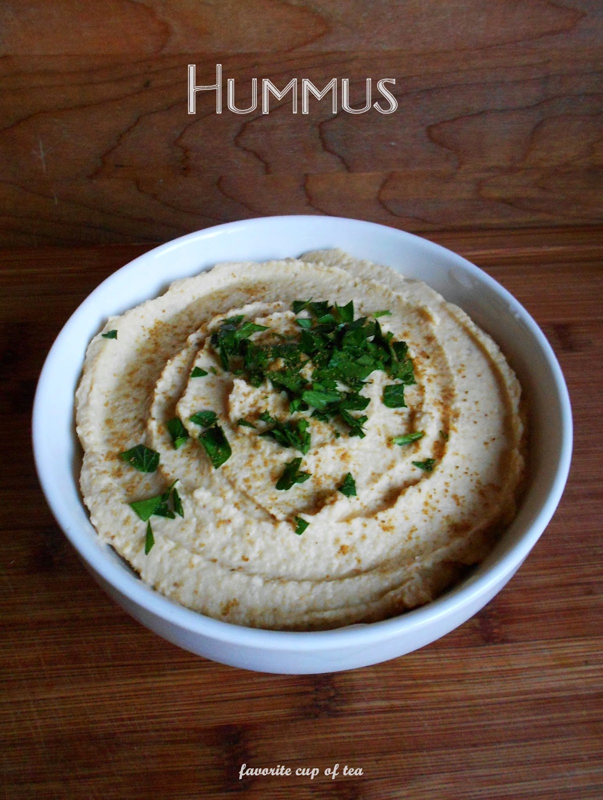 my cup of tea: Hummus