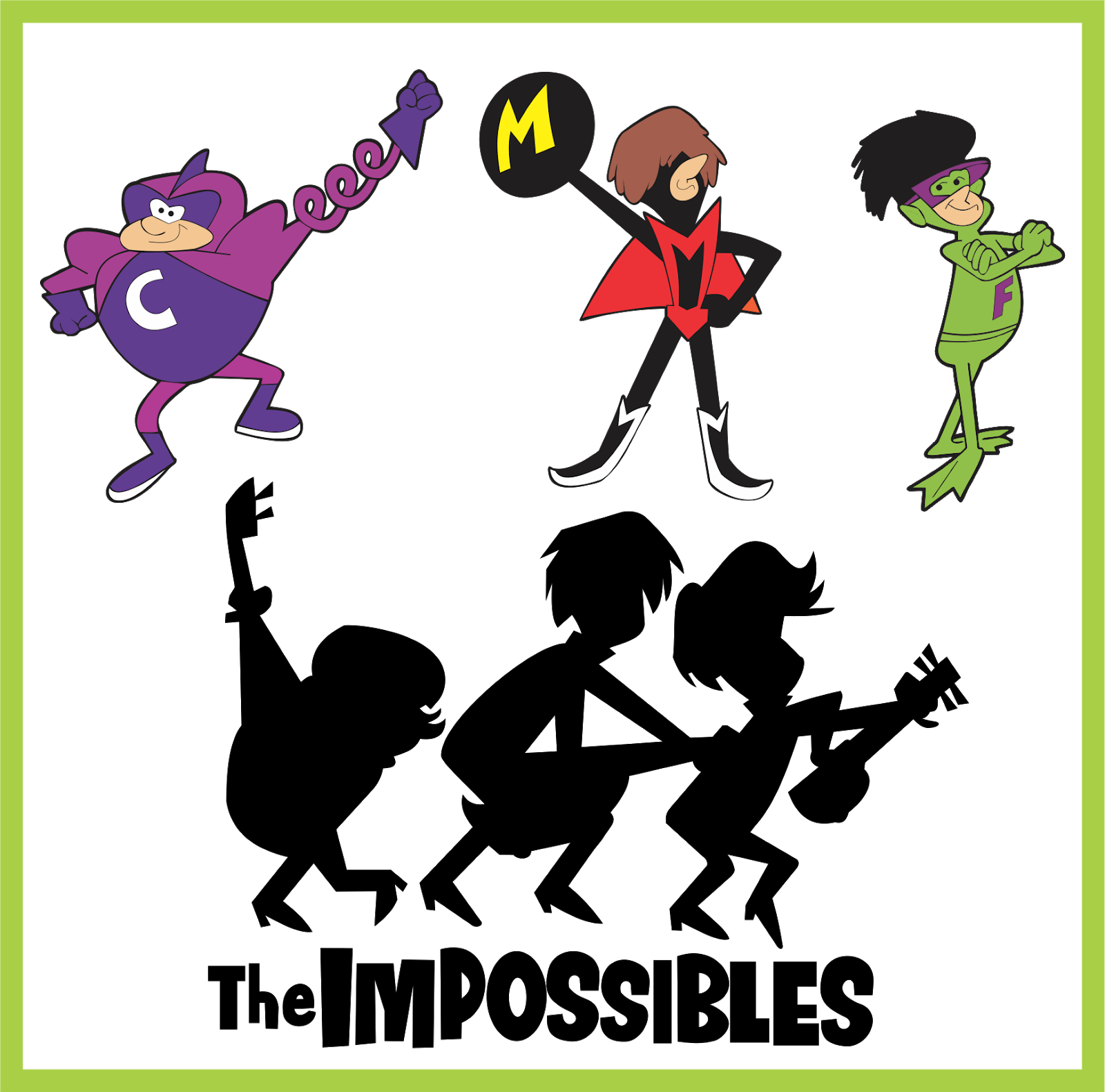 Power trio na minha estória.