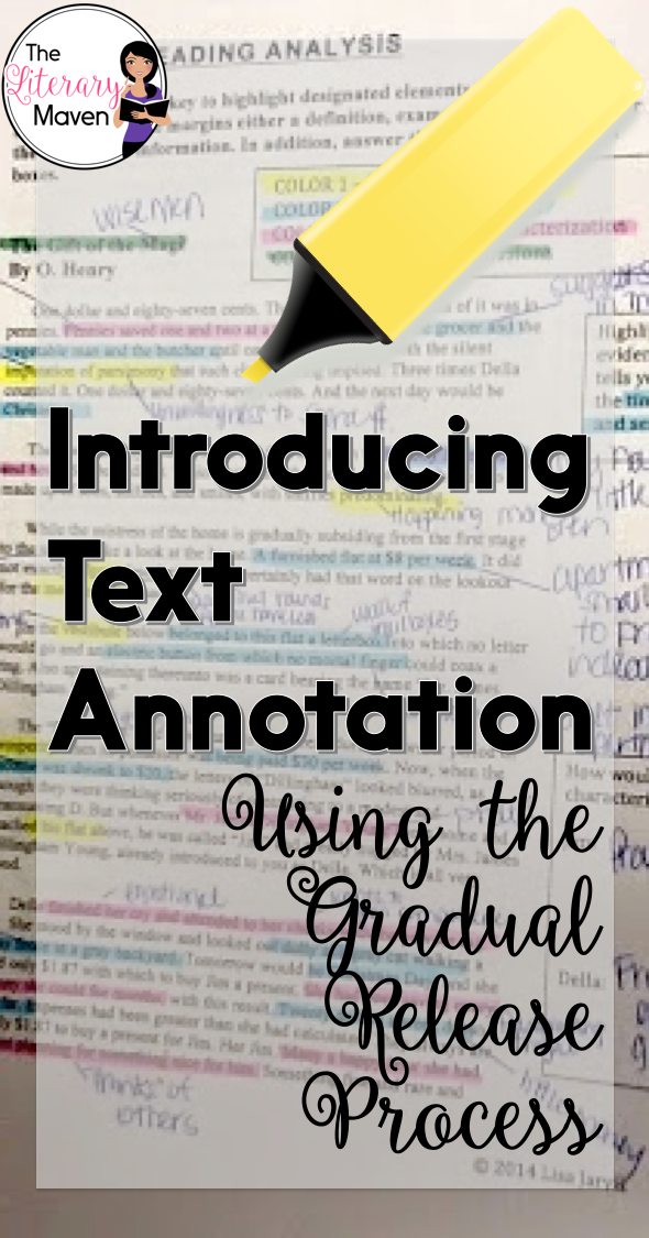 Introducing Text Annotation Using the Gradual Release Process - The ...