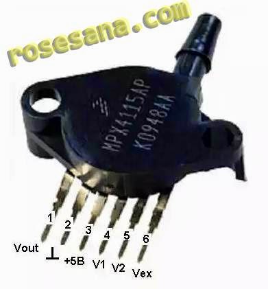 2R Hardware & Electronics: MPX4115AP Integrated Silicon Pressure Sensor ...