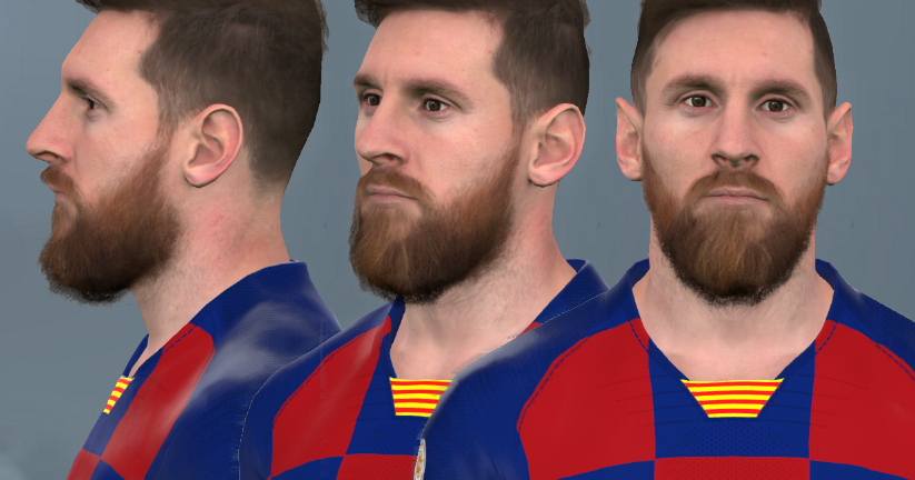 PES 2017 Faces Lionel Messi by WER ~ SoccerFandom.com | Free PES Patch ...
