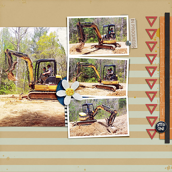 Week 6 & More House Pages / Scrapping with Liz