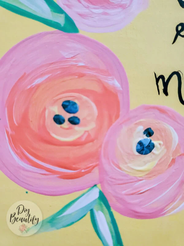 DIY Mini Hand Painted Sign for Nursery - DIY Beautify - Creating Beauty ...