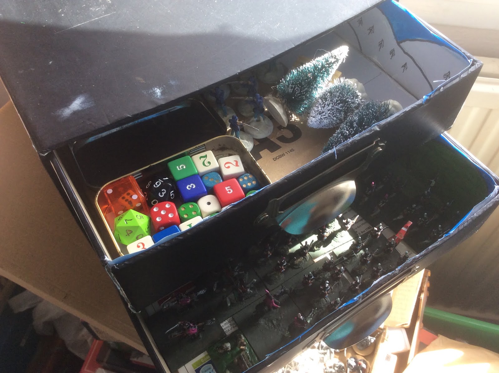 The Duchy of Tradgardland: The portable wargaming box