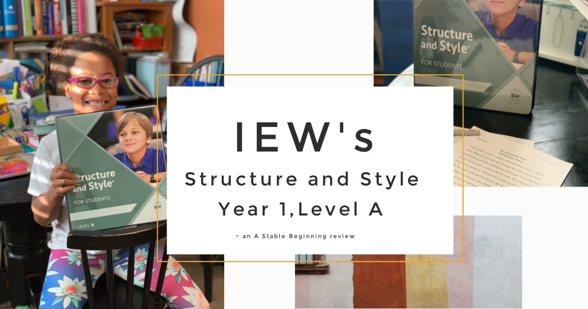 A Stable Beginning: Learn to write with Structure and Style from ...
