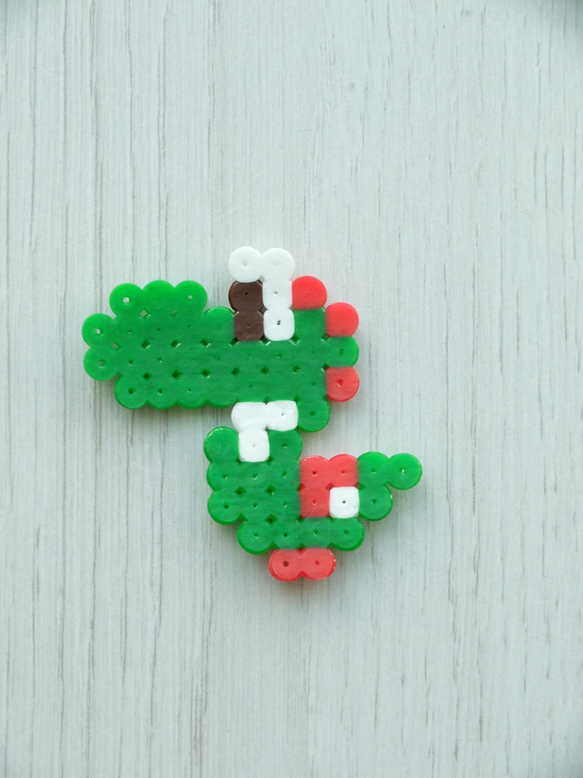 Pyssla Ideas: Baby Yoshi