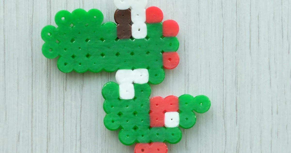 Pyssla Ideas: Baby Yoshi