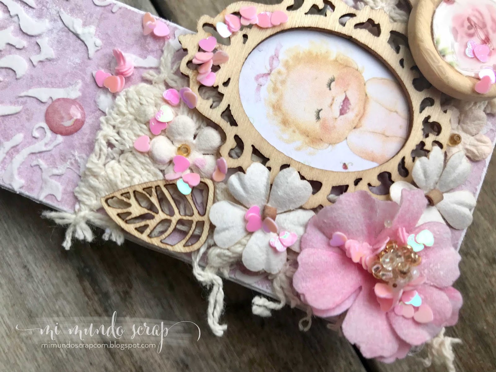 UNA L MUY TIERNA - MI MUNDO SCRAP