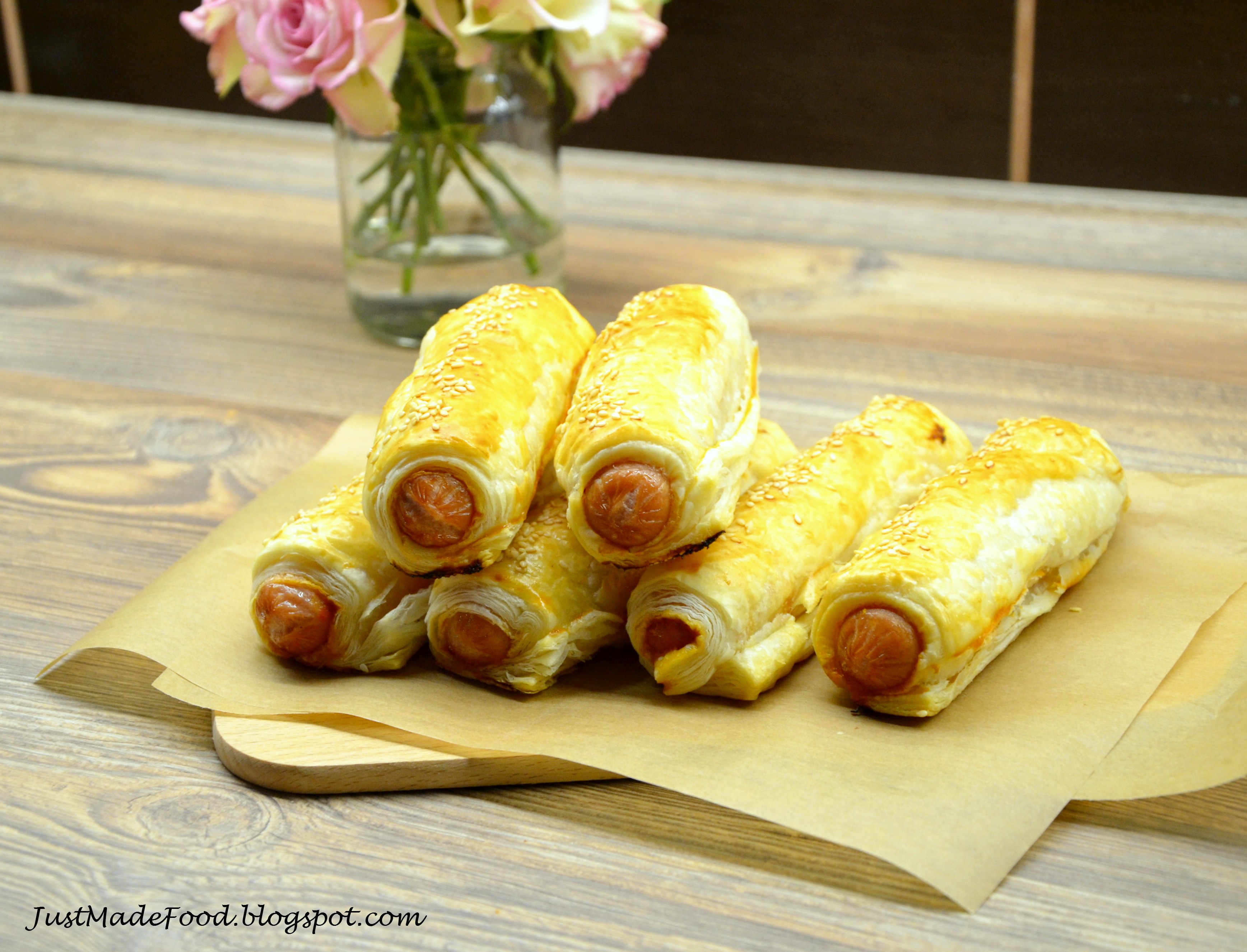 JustMadeFood: Parówka w cieście francuskim