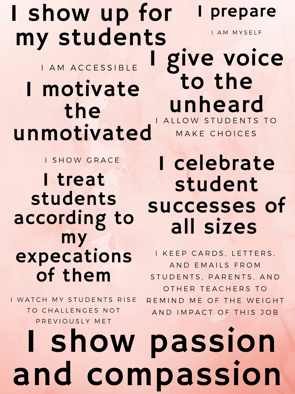 My Teaching Manifesto