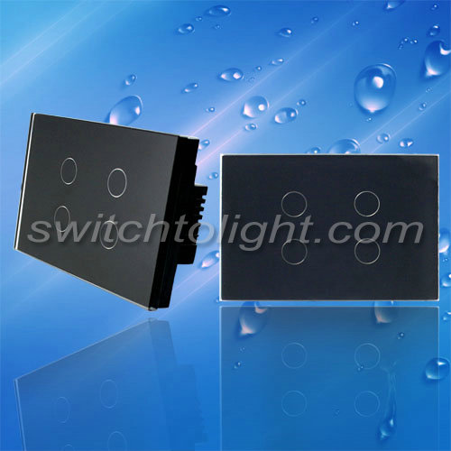 Touch Sensitive Light Switch with LED Indicator