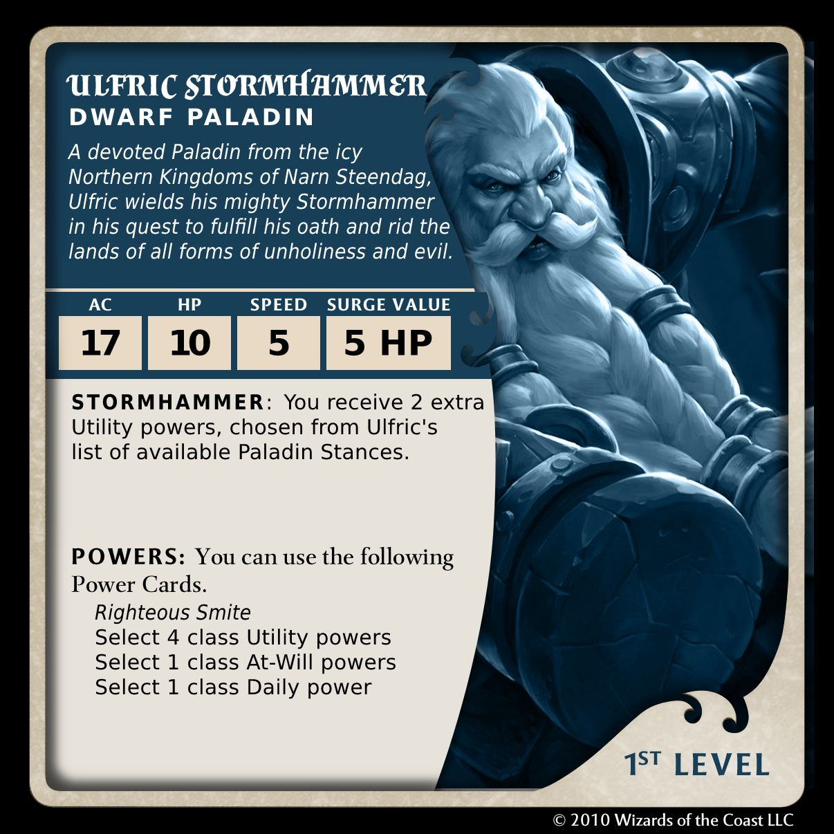 Dungeons and Dragons Custom Builds: The Dwarf Paladin Class