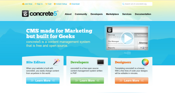 MUNDO DIGITAL dejate alcanzar por la tecnologia: Concrete5: un excelente administrador de ...