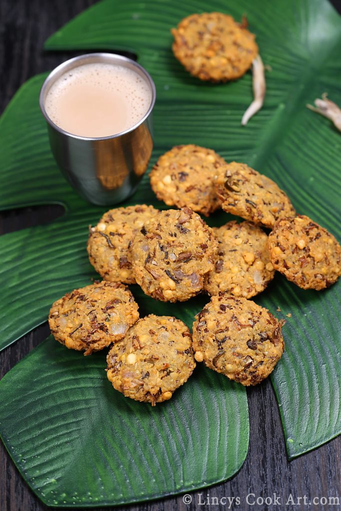 Vazhaipoo Vadai | Vazha Koombu Vada ~ Lincy's Cook Art