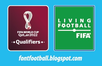 FONT FOOTBALL: Patch Badge Fifa World Cup Qualifiers Qatar 2022 kit