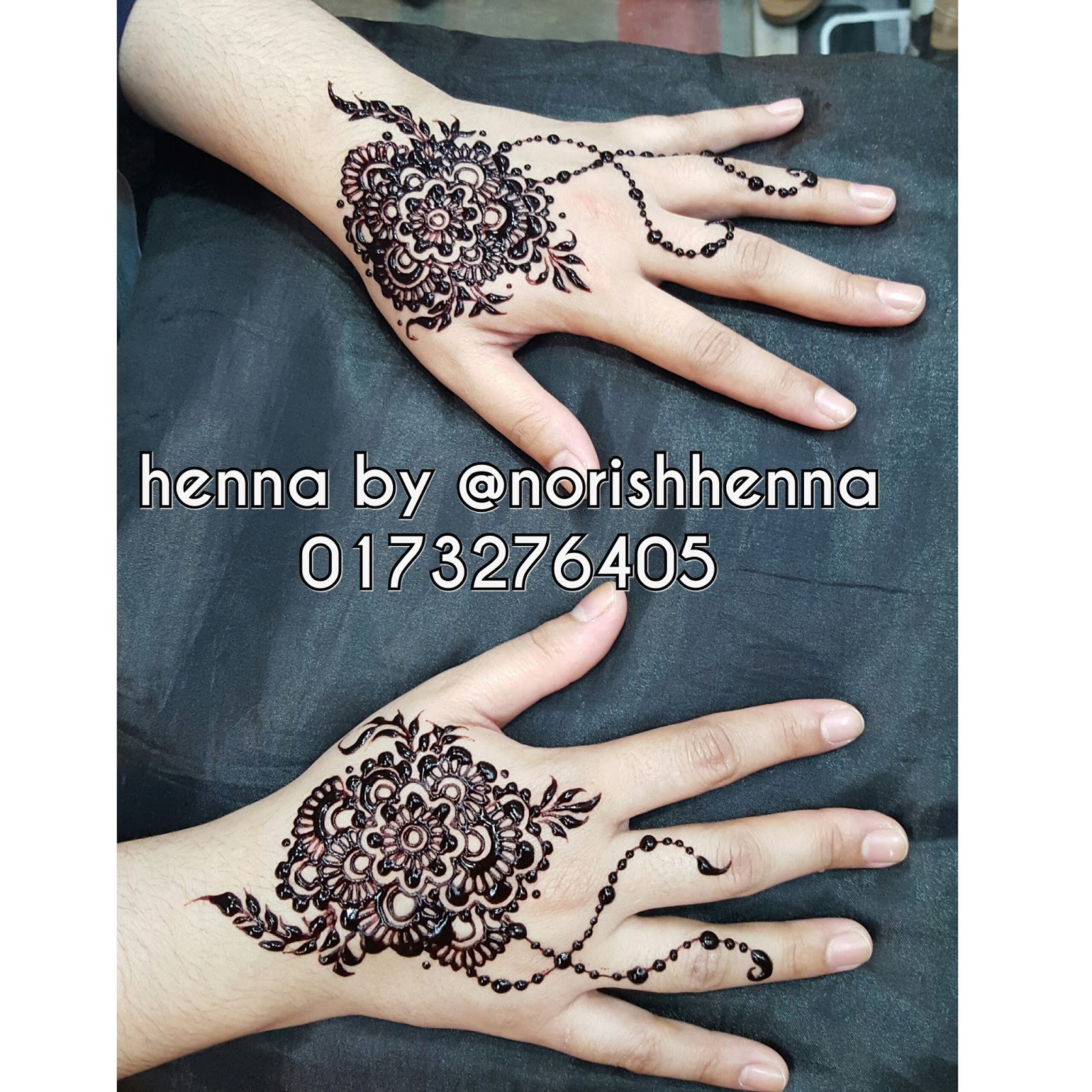 PERKHIDMATAN UKIRAN INAI PENGANTIN: Inai Tangan, simple dan sweet ...