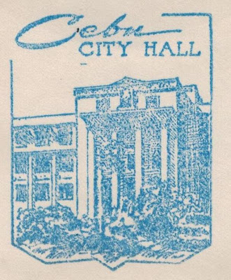 Philippine Republic Stamps : 1951 City of Cebu Coat of Arms