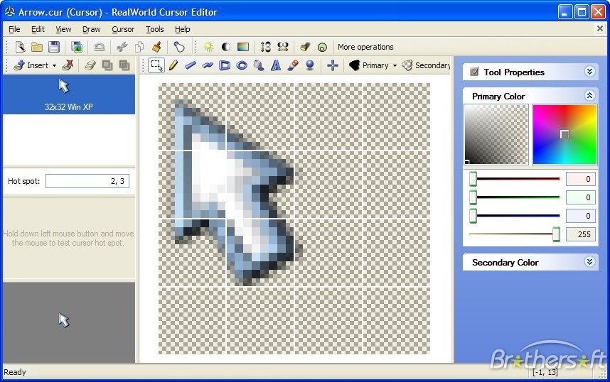 AREA DOWNLOAD: RealWorld Cursor Editor | Tool Buat Bikin Kursor