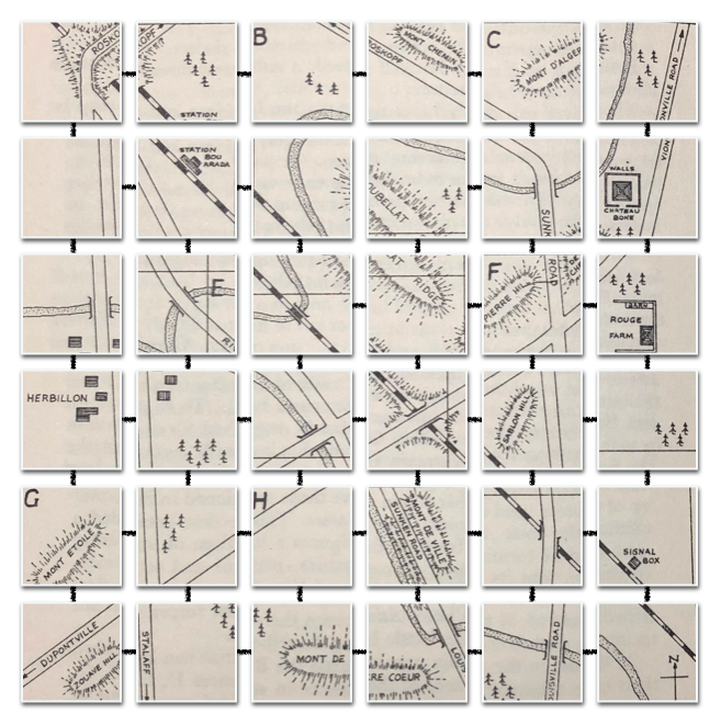 Grid based wargaming - but not always: WW2 campaign map prepared