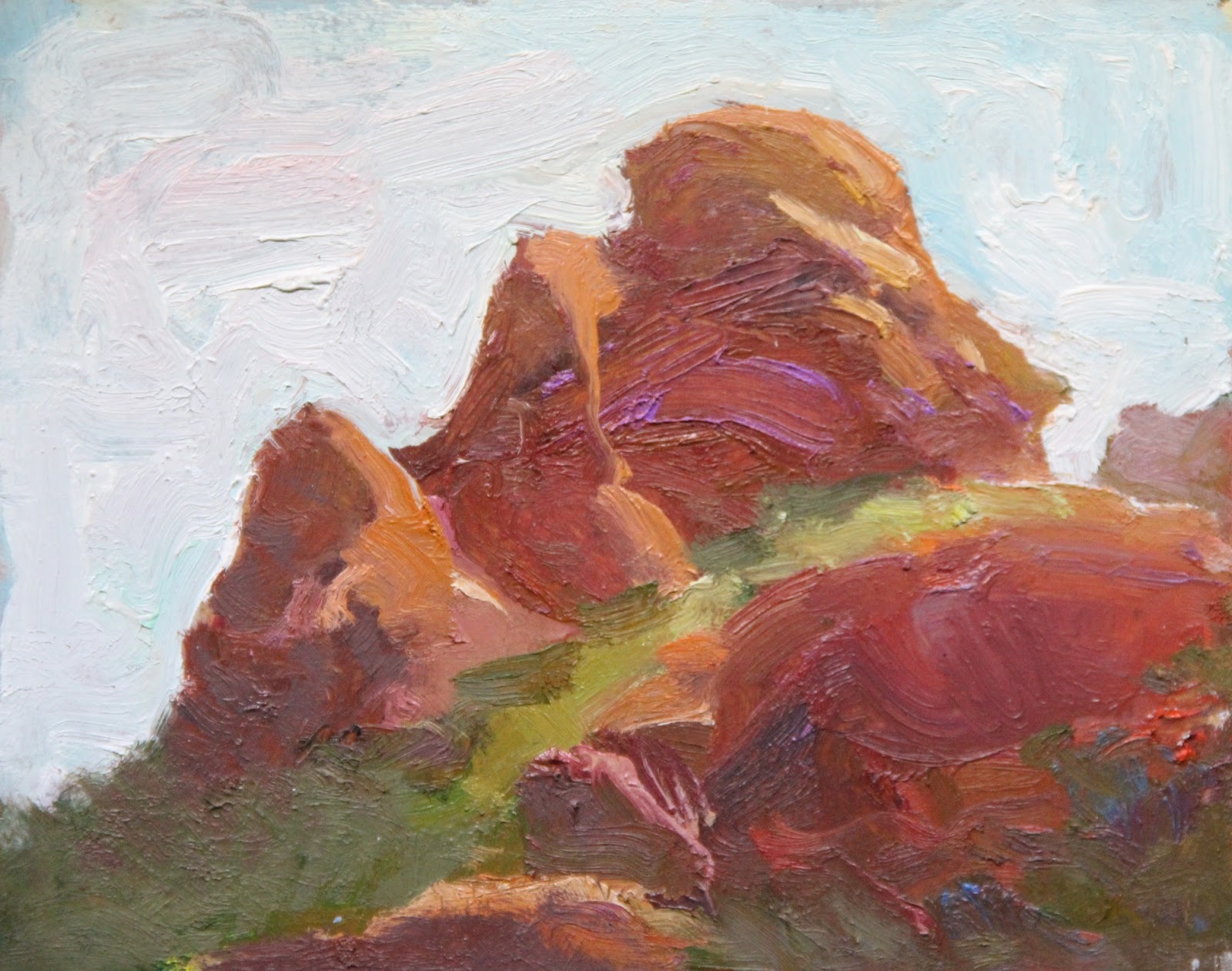 Rick Daskam Small Paintings and Others: 2017