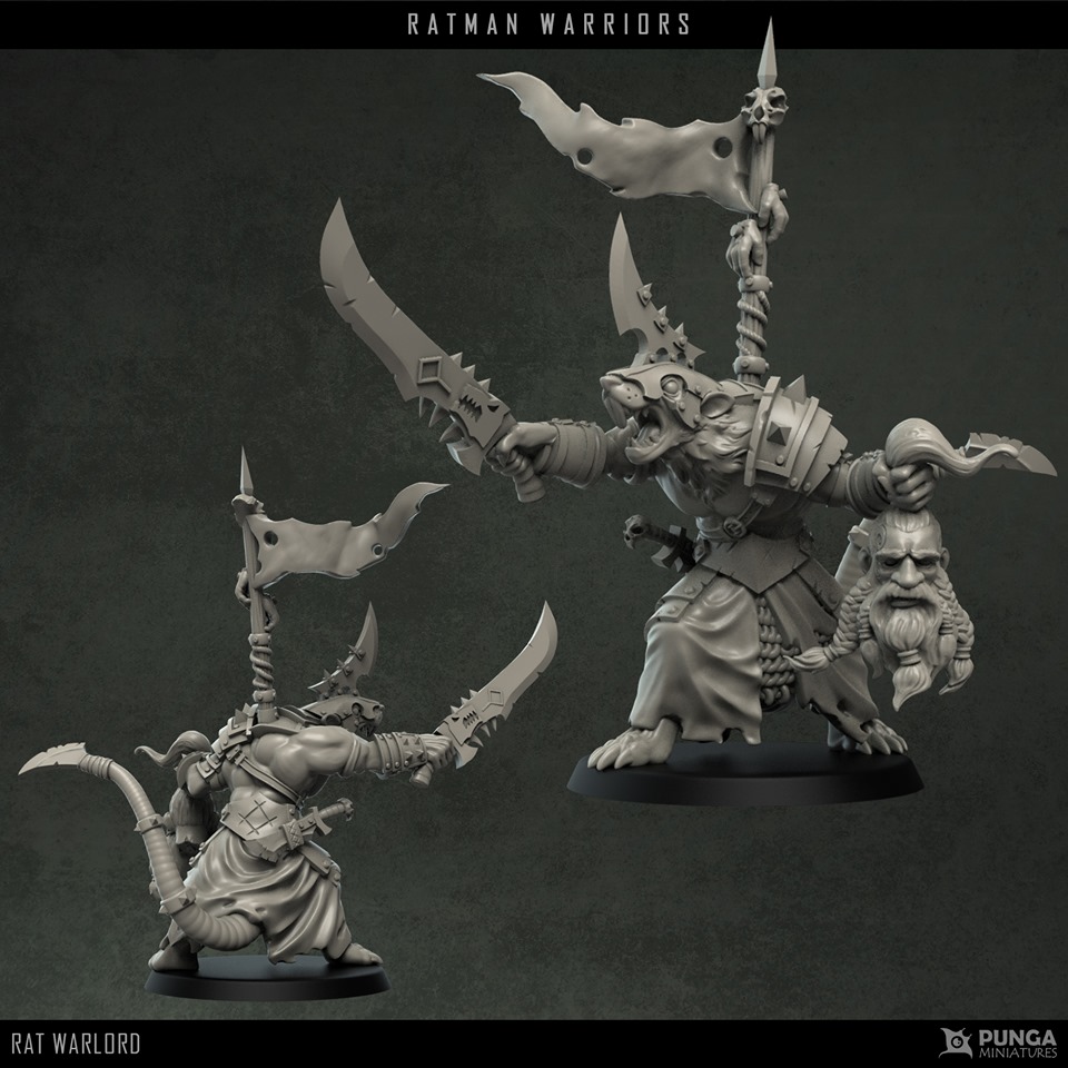 Tabletop Fix: Punga Miniatures - New Ratmen Pre-Orders