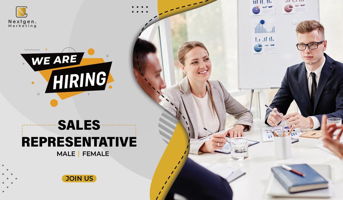 Sales Representative Job - IIUI Alumni Office