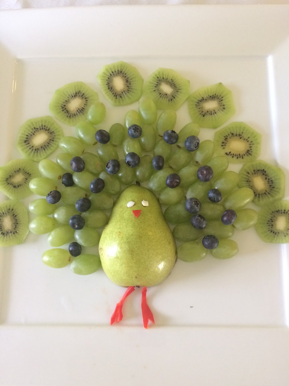 Catholic Cuisine: Peacock Fruit Platter for Easter