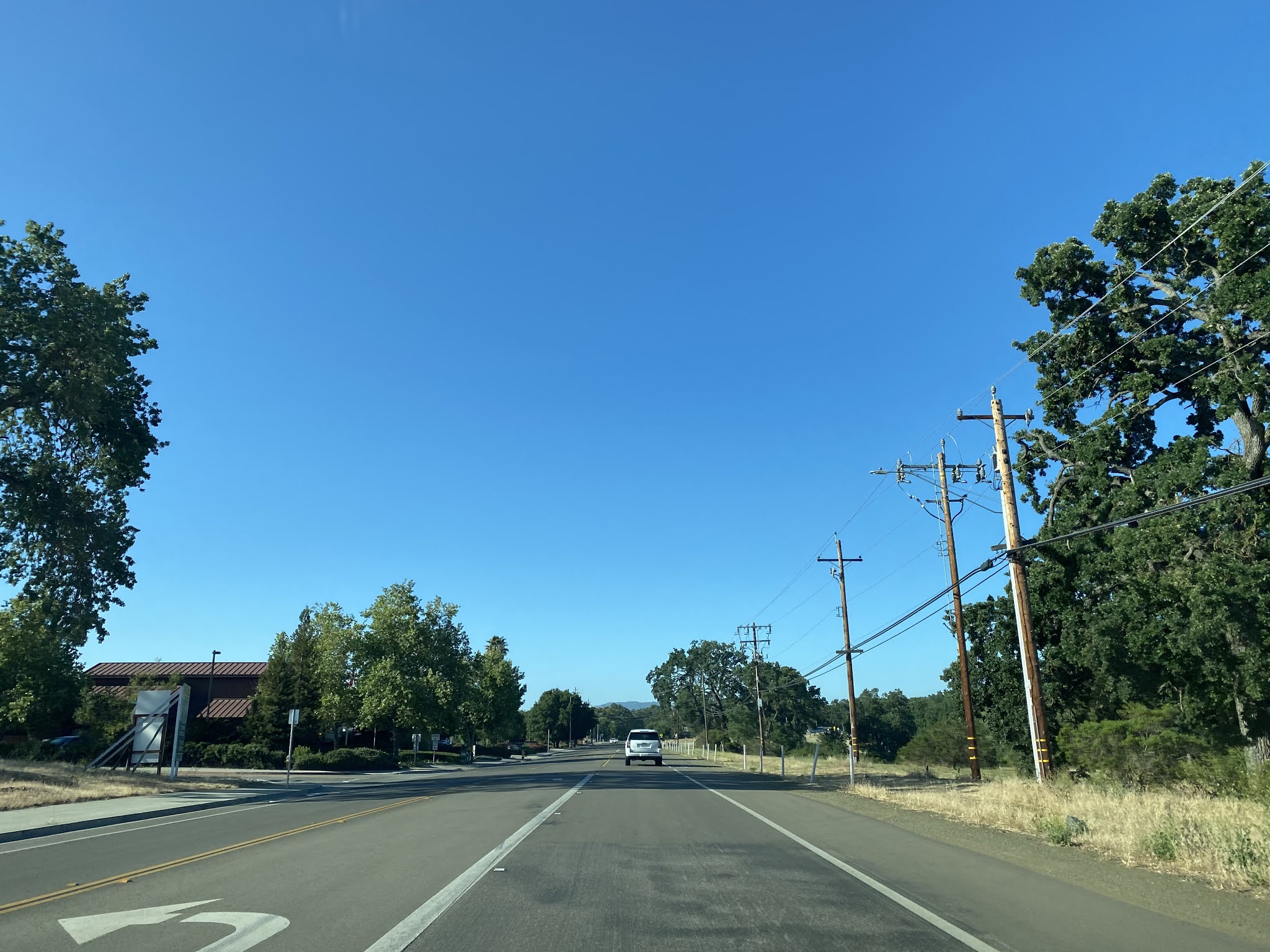 Former US Route 101 through Templeton