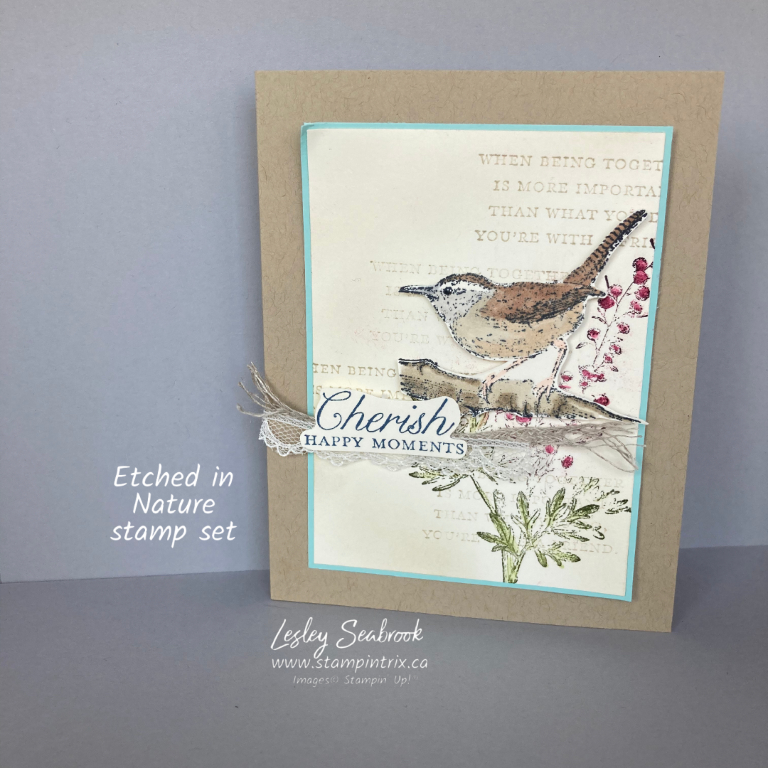 Lesley's StampinTrix : Etched In Nature stamp set for On Tour 2021