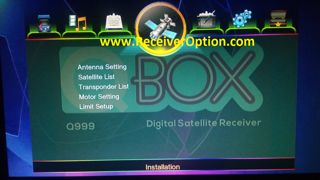 QBOX Q999 1507G 1G 8M NEW SOFTWARE WITH MR AUDIO & LIVE AUDIO OPTION ...