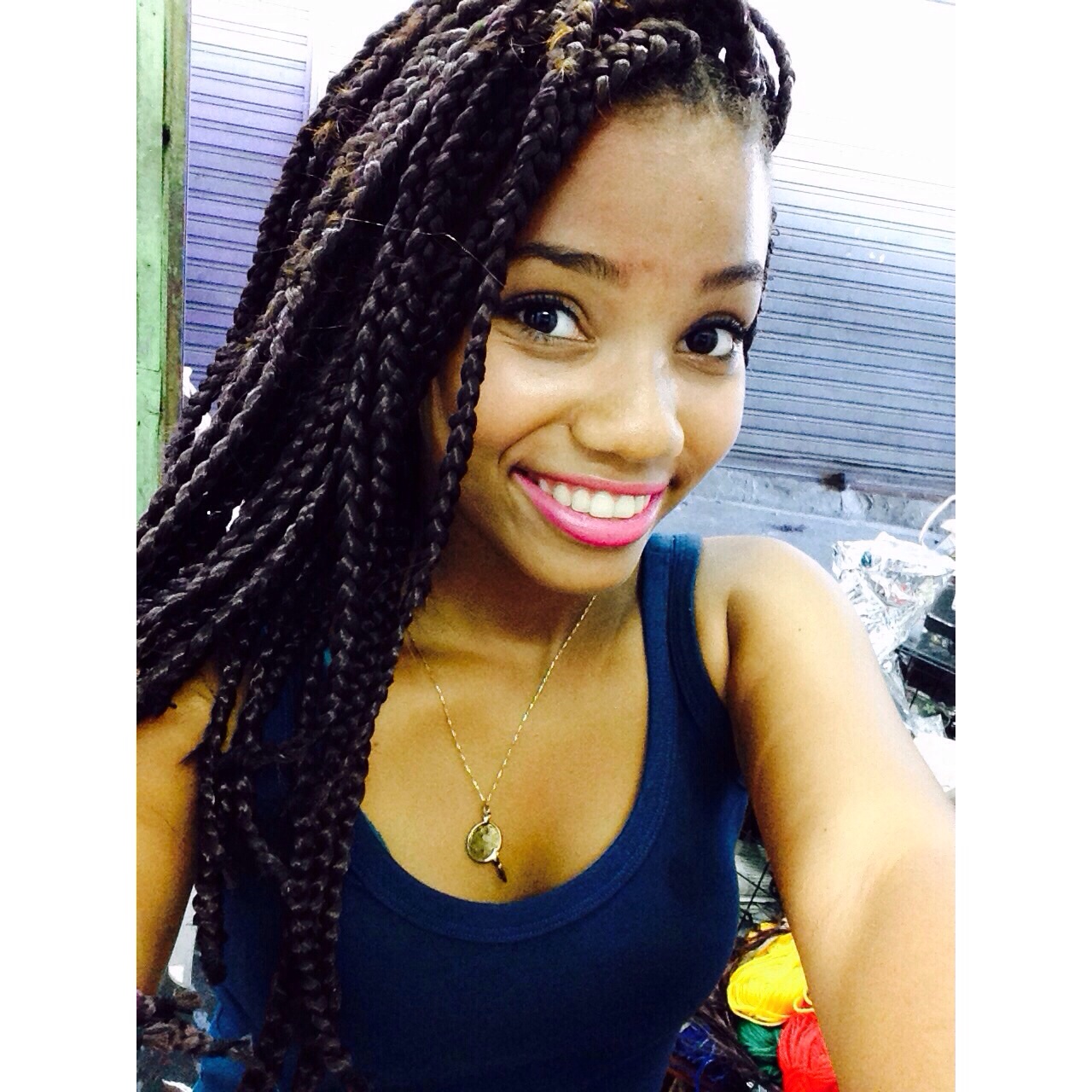 Toda Melanina: Minhas tranças Box Braids/Rasta