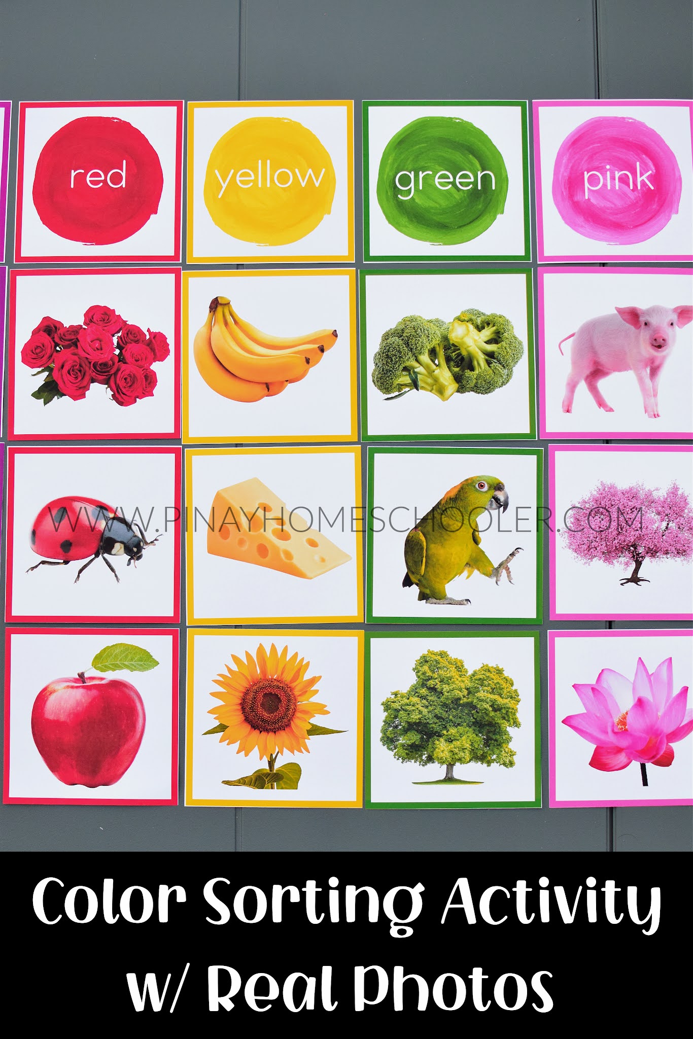 Montessori Inspired Color Printable Materials | The Pinay Homeschooler